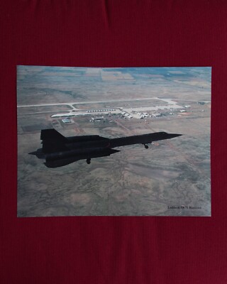 SKUNK WORKS LOCKHEED SR-71 BLACKBIRD PHOTO | eBay