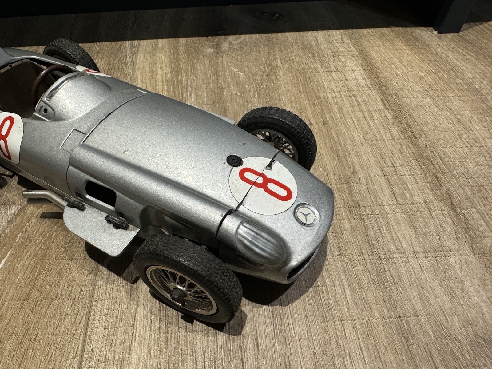 Polistil 1/16 Scale Diecast - MERCEDES BENZ RW 196 #8 Tg9 Boxed for ...