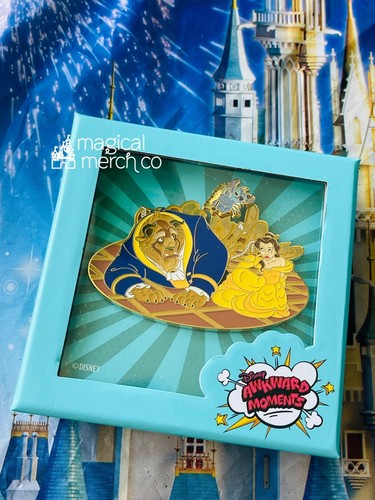 Disney Parks Awkward Moments Beauty And The Beast Stitch Jumbo LR Pin ...