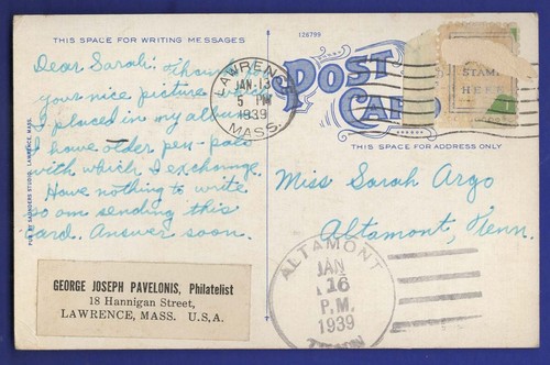 Lawrence Massachusetts Beautiful Post Office Building 1930's | eBay