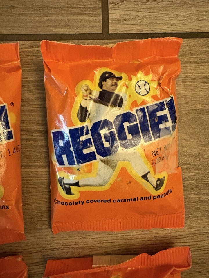 Reggie Candy Bars 1978 Original Unopened 6 Pack Extremely Rare! | eBay