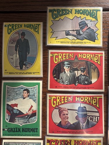 1966 Topps Vintage Green Hornet Stickers Lot | eBay