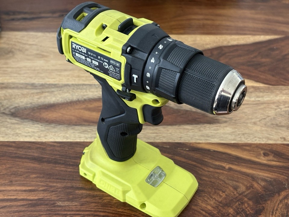 Ryobi ONE+ HP 18v Compact Brushless Hammer Drill - RPD18C | eBay Australia