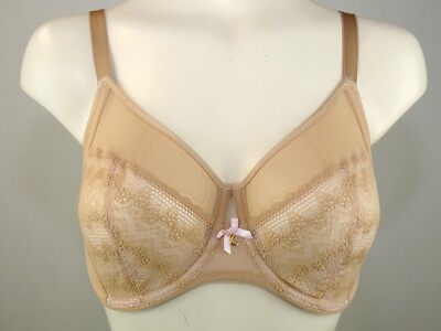 Chantele 1571 Revele Moi Side Support Unlined Underwire Bra US Size 38 DDDD | eBay