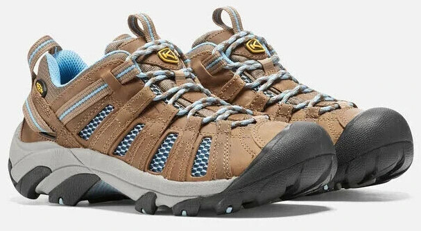 KEEN Women's Voyageur Hiking Shoe Brindle/Alaskan Blue (Select Size) | eBay