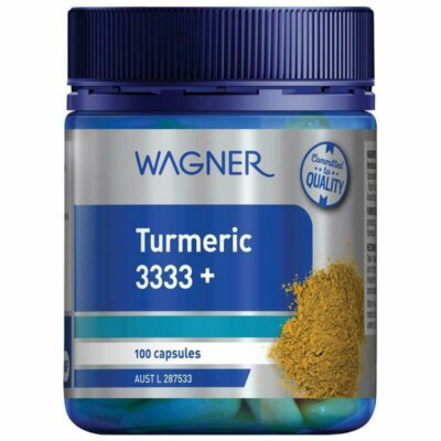Wagner Turmeric 100 capsules Natural anti-inflammatory OzHealthExperts ...