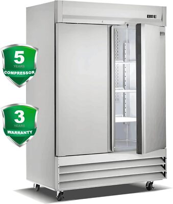 Smad Stainless Steel Refrigerator Premium 47 Cu. Ft. Commercial Cooling ...