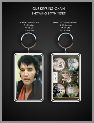 Elvis Presley - Key Ring/Chain Memento | eBay UK