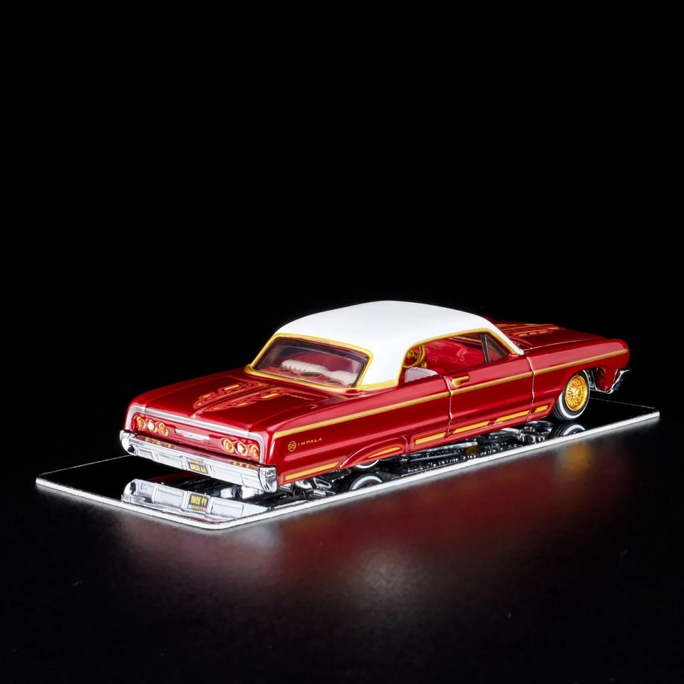 RLC Hot Wheels Collectors 1964 Chevrolet Impala Low Rider Red ...
