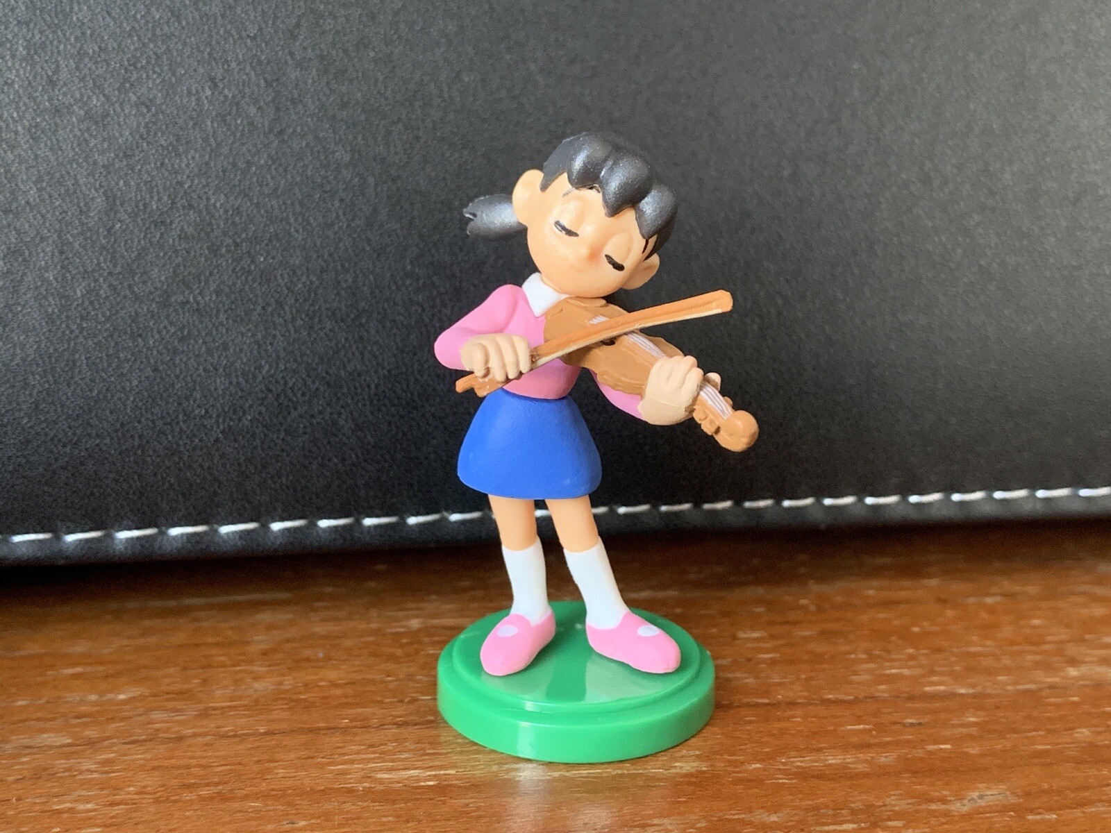 Doraemon Shizuka Figure 2” w/ Stand Playing Violin Furuta Choco Egg F/S ...