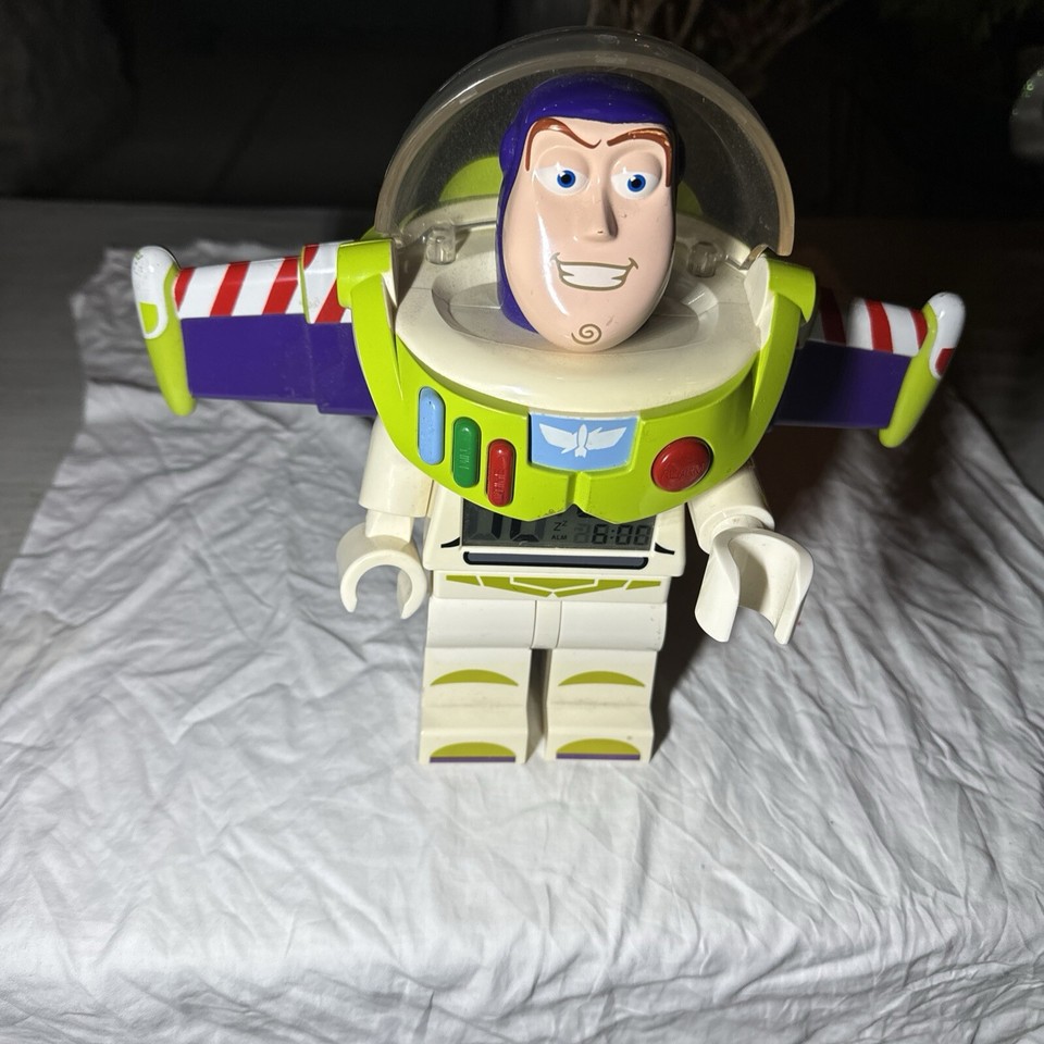 Buzz Lightyear Lego Digital Alarm Clock Toy Story 3 2010 Untested As Is ...