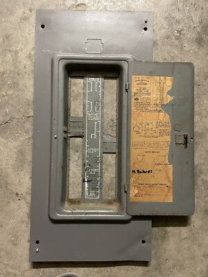 Federal Pacific Cover From 125Amp Panel | eBay