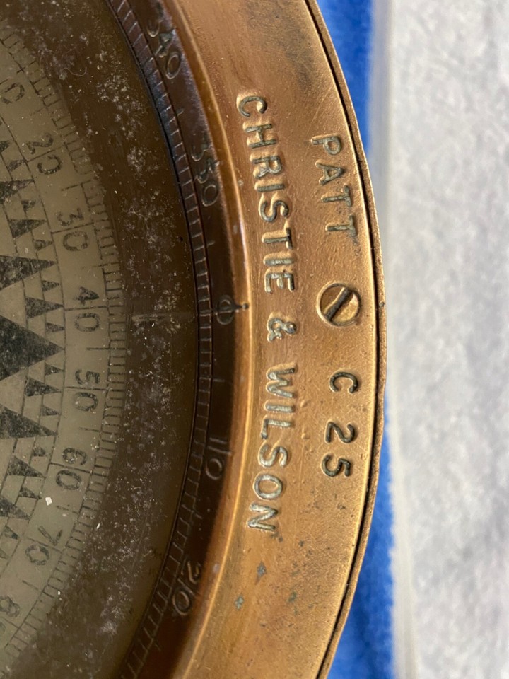 Christie & Wilson Antique Scottish Nautical Binnacle Ship Compass ...