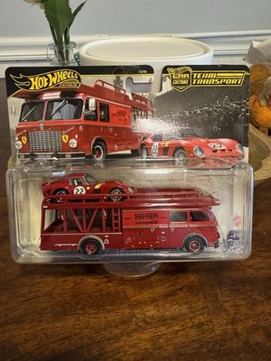 2025 Hot Wheels Team Transport Ferrari 250 GTO & Fiat 642 RN2 ...