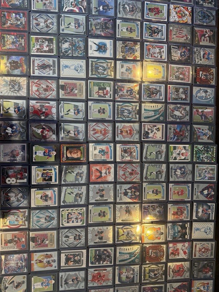 HUGE WR FOOTBALL CARD LOT 342 Cards RC/Autos/Mems/inserts/#’s/RPAs And ...