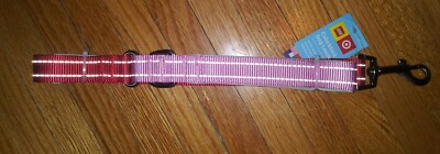 Lego Color Block Dog Leash 5 Feet Pink/ Red | eBay