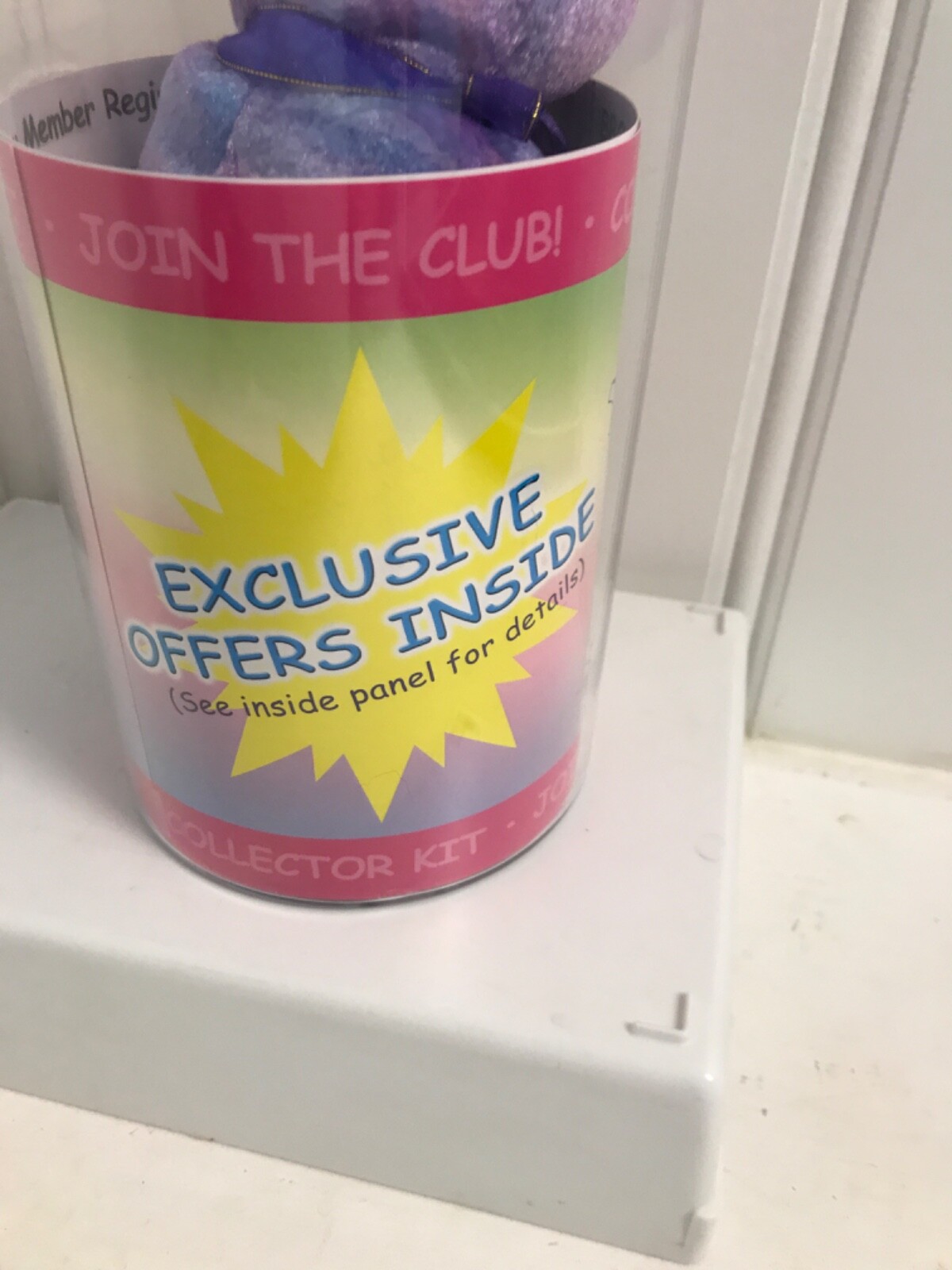 TY ~CLUBBY IV Bear Beanie Babies Official Club Kit ☆NEW SEALED IN CASE ...