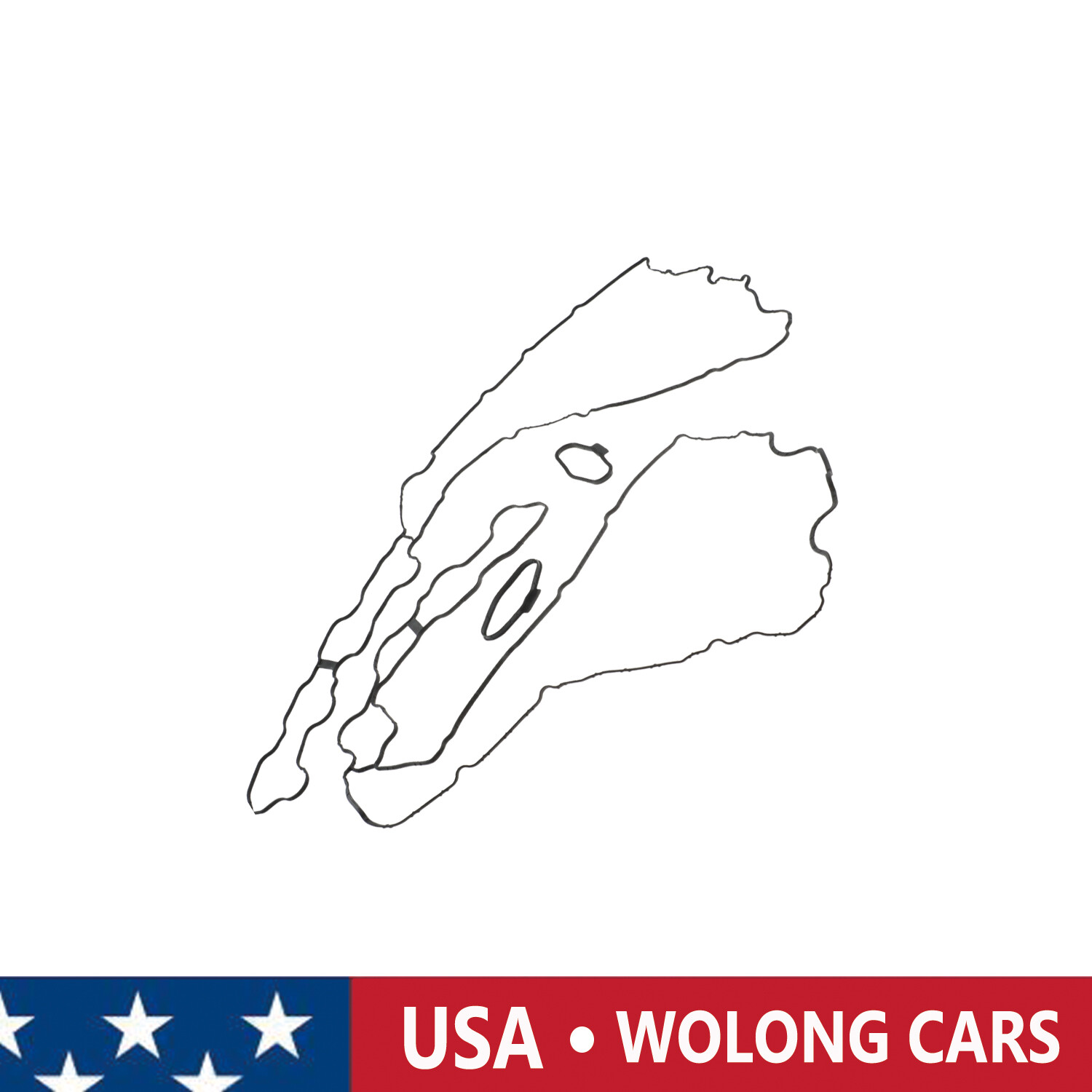 Engine Valve Cover Gasket Set for 2008- 2017 BMW 4.4L V8 11127566288 ...