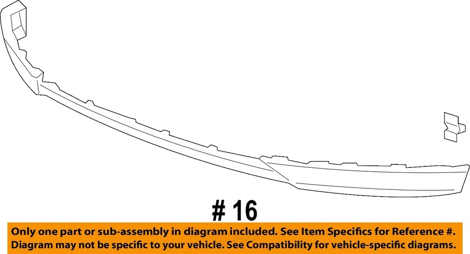 GM OEM 17-19 Acadia Front Bumper Grille Bumper Components-Air Deflector ...