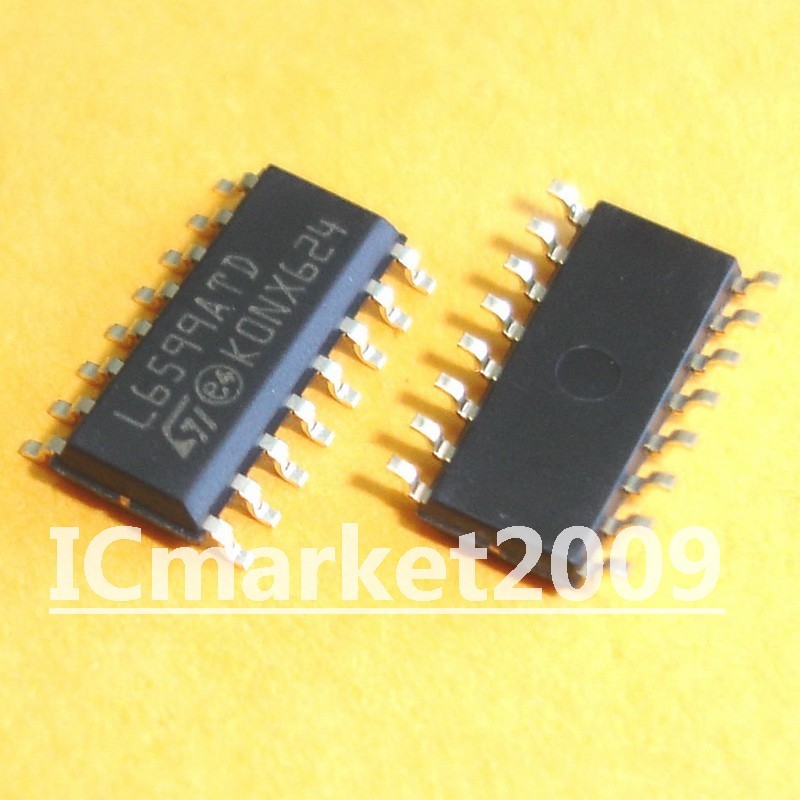 10 PCS L6599ATD SOP-16 L6599 Improved High-Voltage Resonant Controller ...