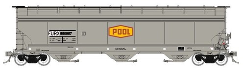 PRAIRIE SHADOWS HO Trenton Works 5250 Covered Hopper FURX Pool Patch ...