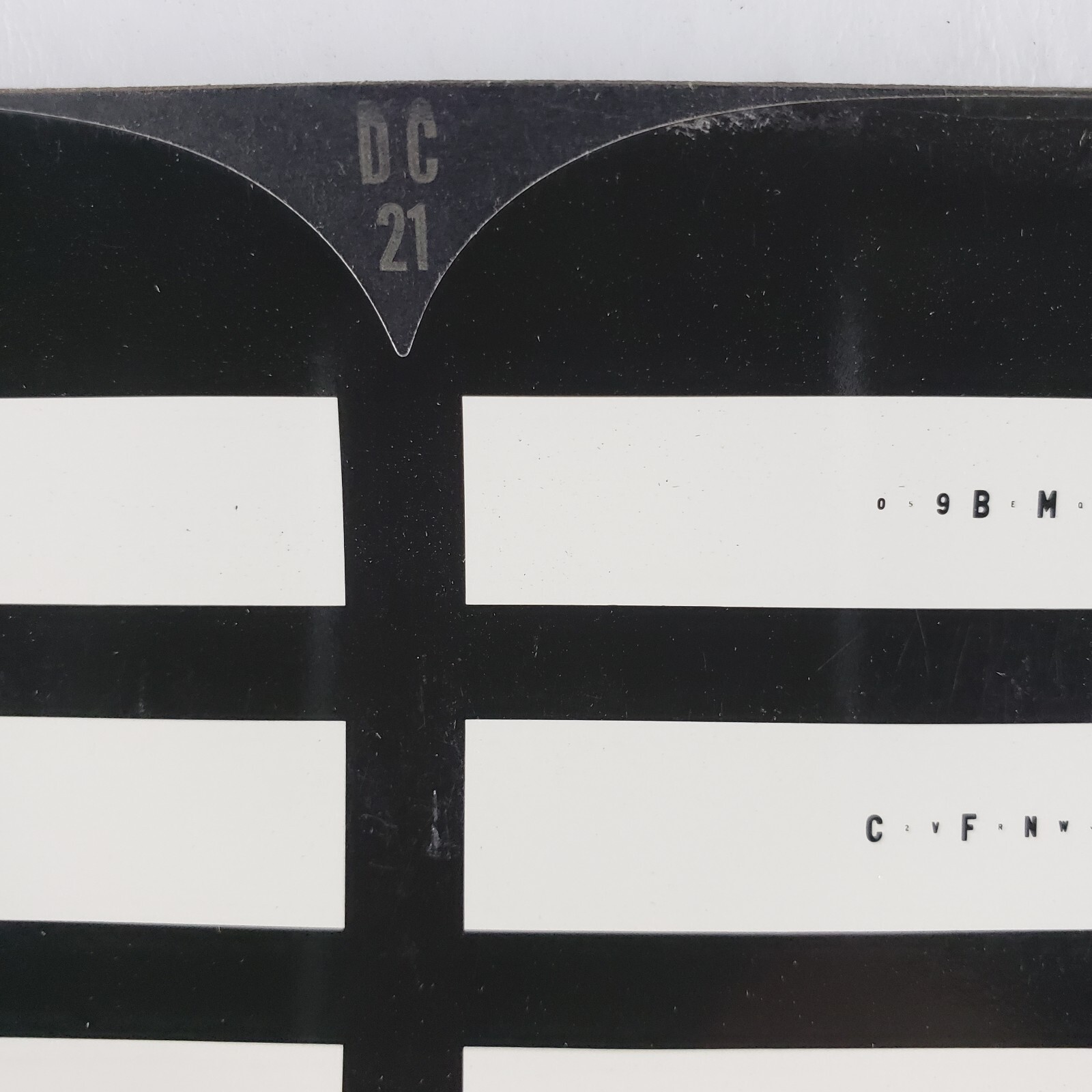 Eye Chart Vision Test Stereoview c1930 Keystone Stereoscopic Exercise ...