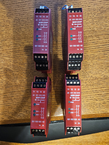 Allen-Bradley MSR125HP Safety Relay 115VAC In. 24VDC or 250VAC Out ...