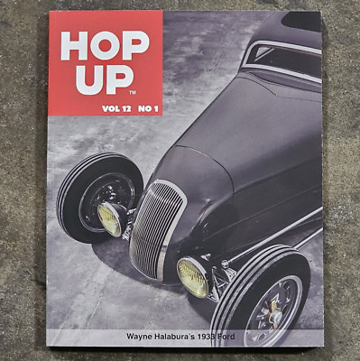 HOP UP Magazine VOL 12 #1 Hot Rod Custom Cars Ford Flathead V8 vtg Auto ...