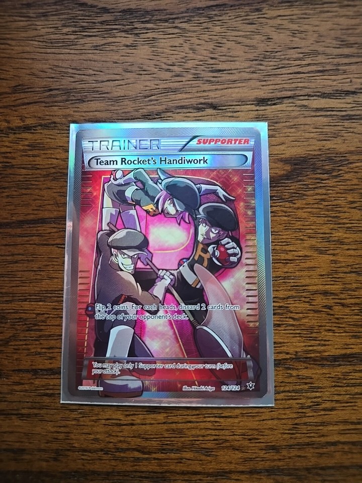 Team Rocket's Handiwork (Full Art) 124/124 Fates Collide Holo | eBay