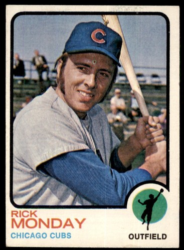 1973 TOPPS RICK MONDAY CHICAGO CUBS #44 | eBay