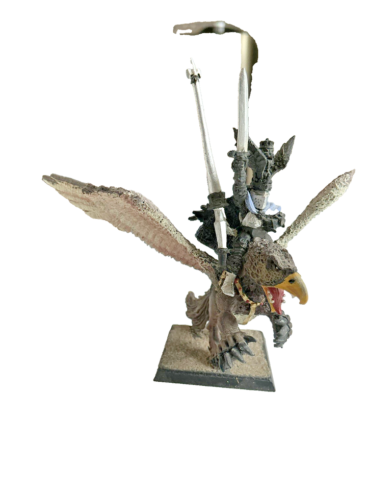 Warhammer Fantasy Bretonnian Duke on a Hippogriff Metal figure. OOP ...