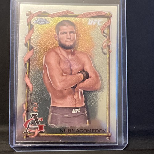 2024 Topps Chrome UFC ALLEN & GINTER Khabib Nurmagomedov #AAG-3 💥 | eBay