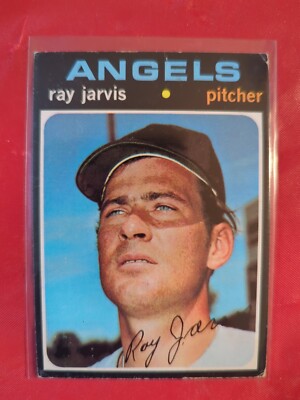 1971 Topps - #526 Ray Jarvis California Angels | eBay