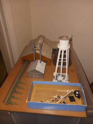 N scale building 1:160 Steel Mill, Factory, Farm Pre-built | eBay