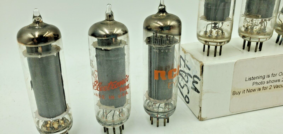 6AQ5 2 Tubes New (New Old Stock) Guaranteed Tested Tube | eBay