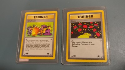 2 Pokemon card TRAINER 1st edition 79/82 74/82 | eBay