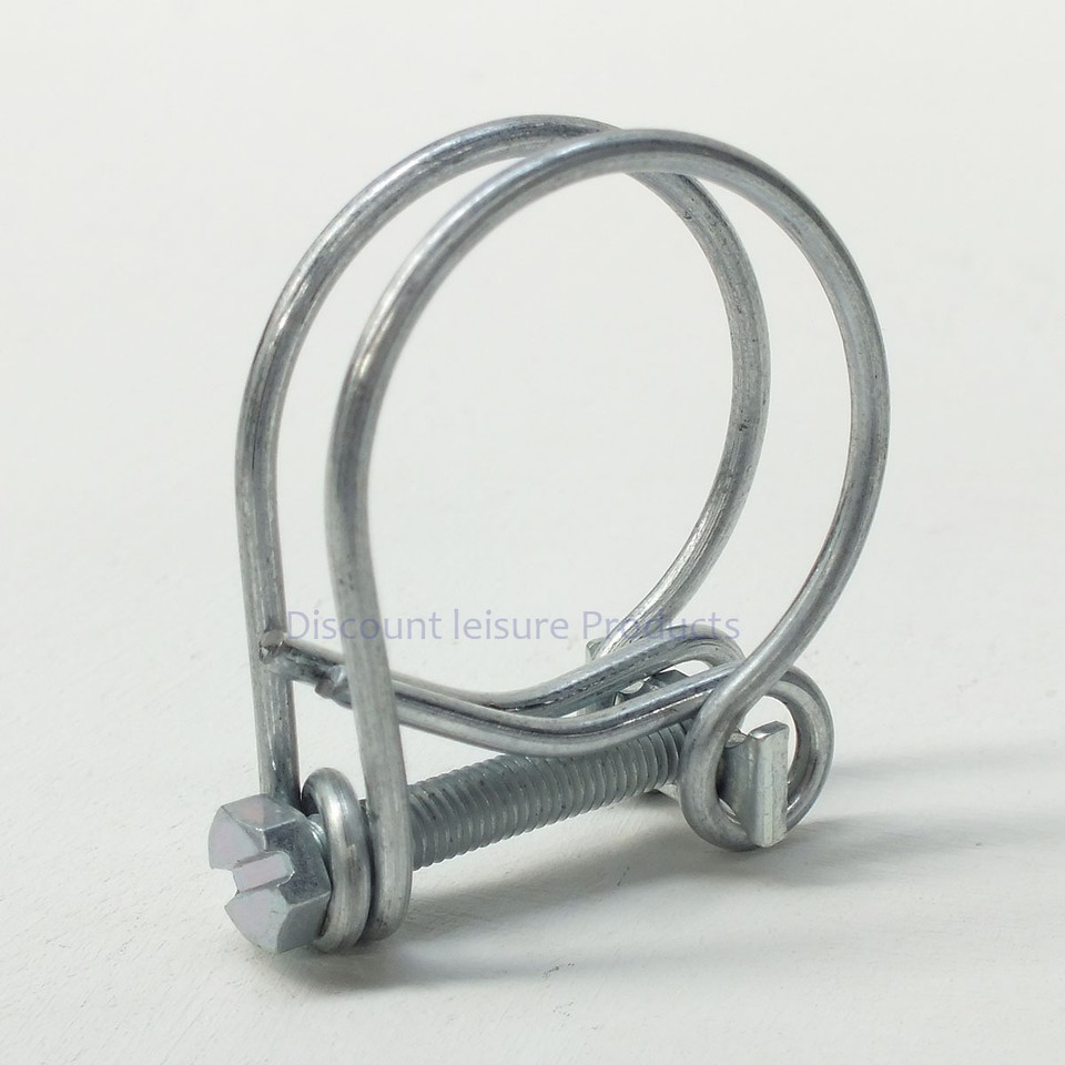 Double Wire Hose Clip Garden/Pond/Car/Water Suction/Koi Fish Pond Hose ...