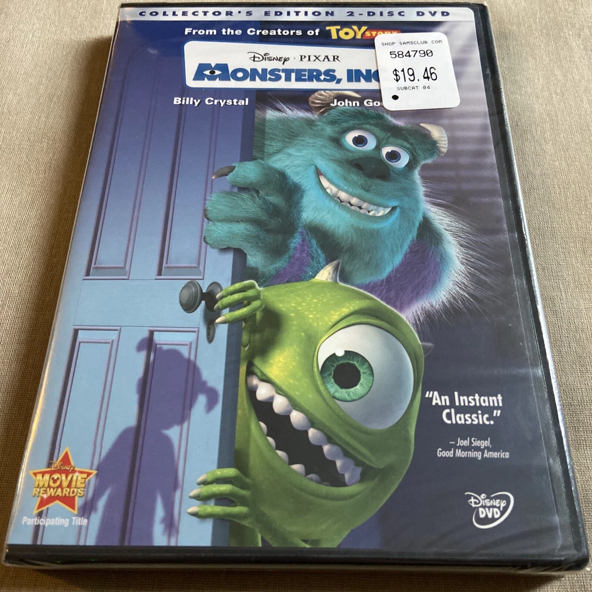 Monsters Inc 2 Dvd