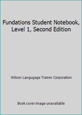 Fundations Student Notebook, Level 1, Second Edition 1567785174| eBay