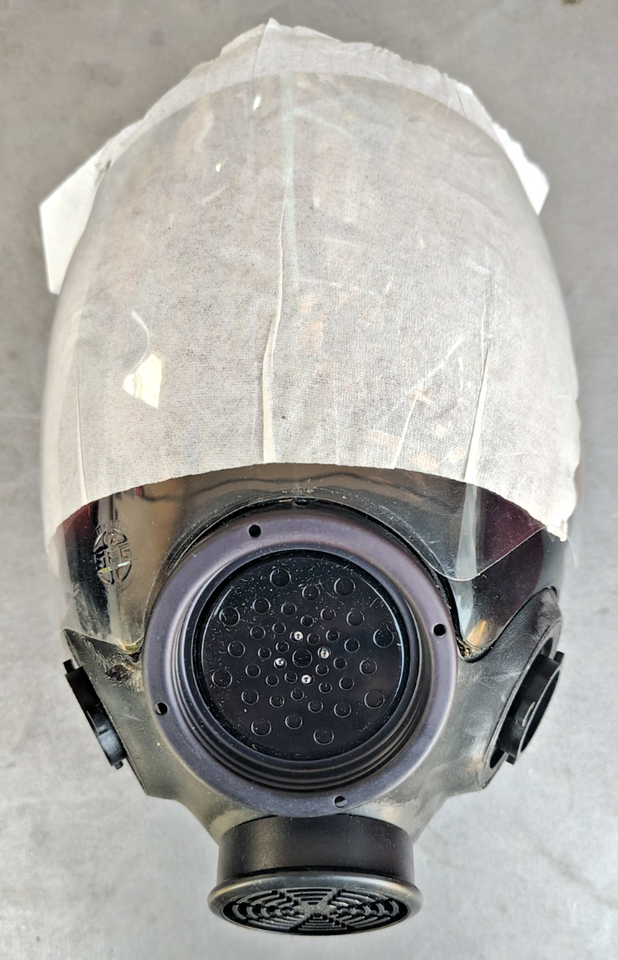 MSA Advantage 1000 NBC Gas Mask 805408 Size Medium Fully Functional Old ...