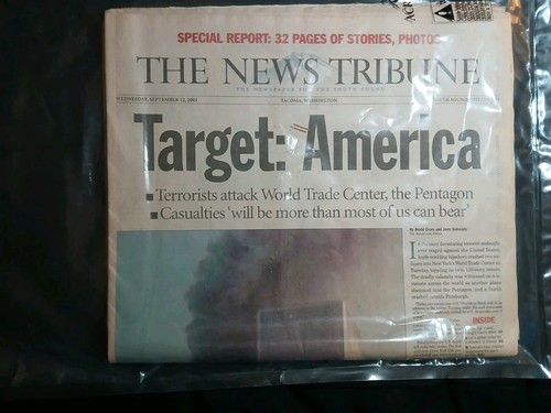 The News Tribune - Sept. 11, 2001 Target America Special Report ...