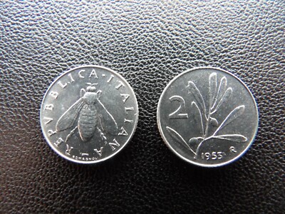 Italy (1861-Now) - Rare Honeybee Coin