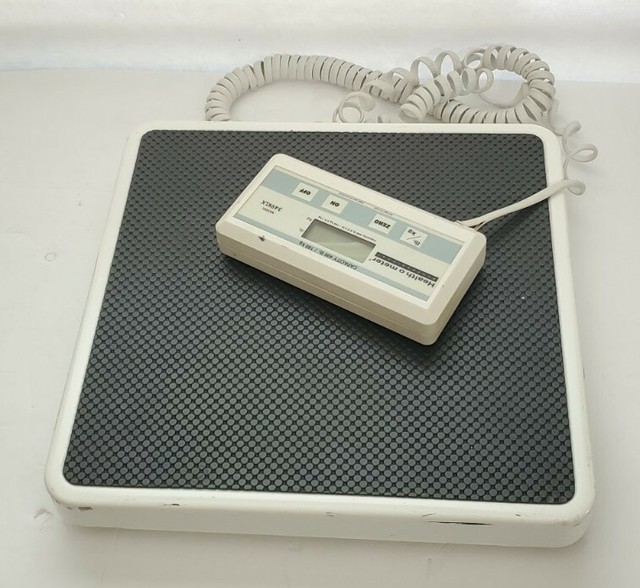 Health O Meter 349klx Medical Weight Scale W/ AC Adapter and Case for ...