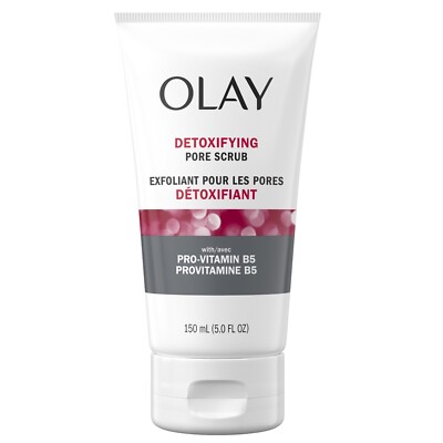 Olay Skincare Regenerist Detoxifying Pore Scrub Facial Cleanser, Face ...