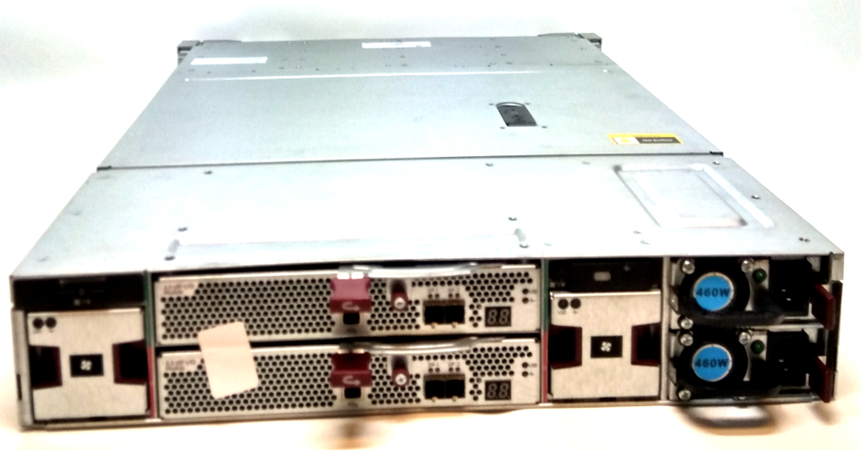HP D3600 Storage Enclosure QW968A 12x 3.5" Bay 2x 12Gb SAS Controller ...