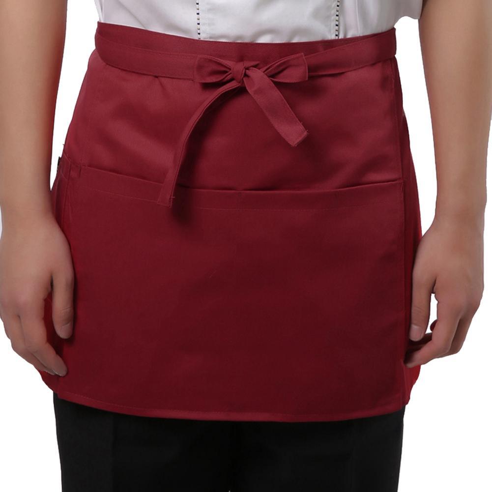 Universal Unisex Apron Short Apron Kitchen Cooking Waiter Apron 4 | eBay