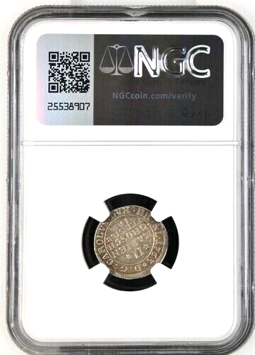 1763 IAP German States Brunswick Wolfenbuttel Wildman 2 Mariengroschen ...