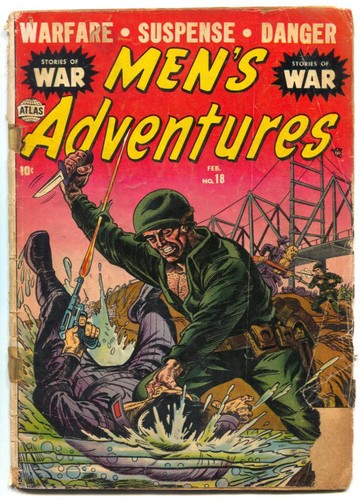 Men's Adventures #18 1953 - Atlas -P - Comic Book | eBay