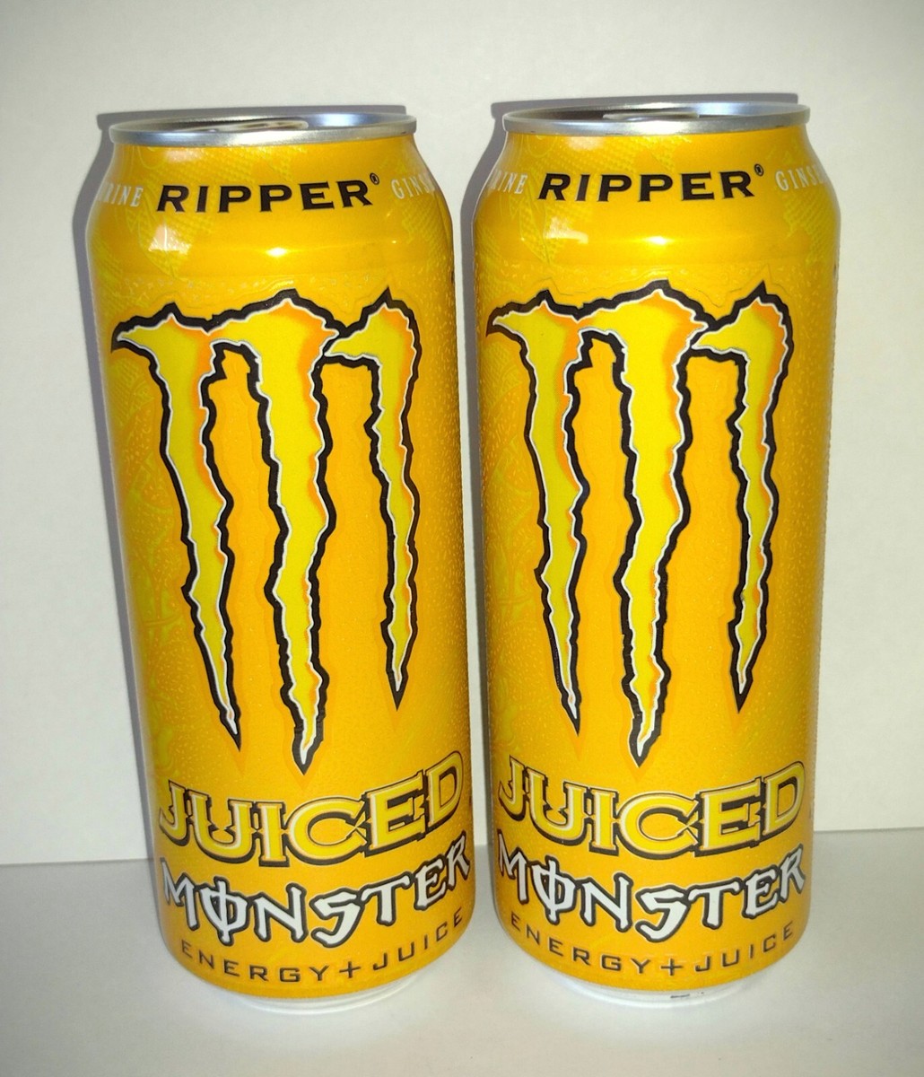 Yellow Monster Energy Logo Monster Drink Instant Charge Energy Drink