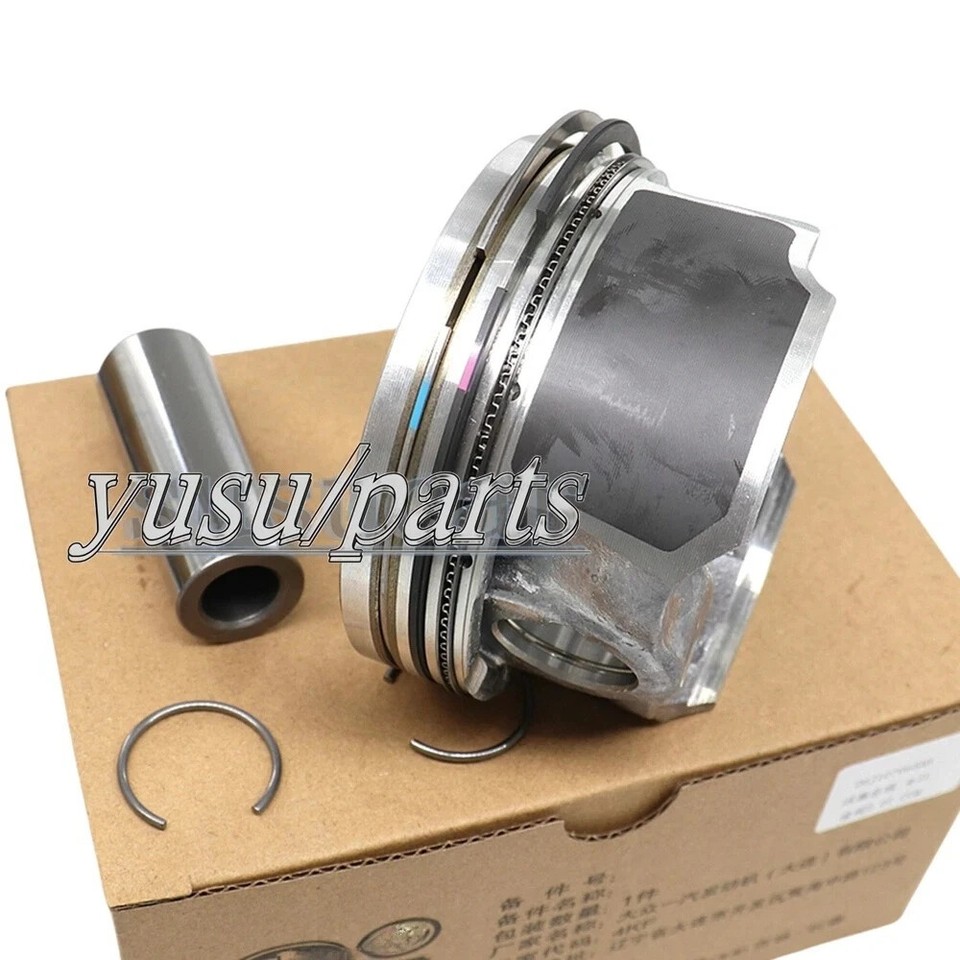 OEM 4x Pistons & Rings Assembly Φ21mm 82.51mm STD For VW Jetta AUDI A3 ...